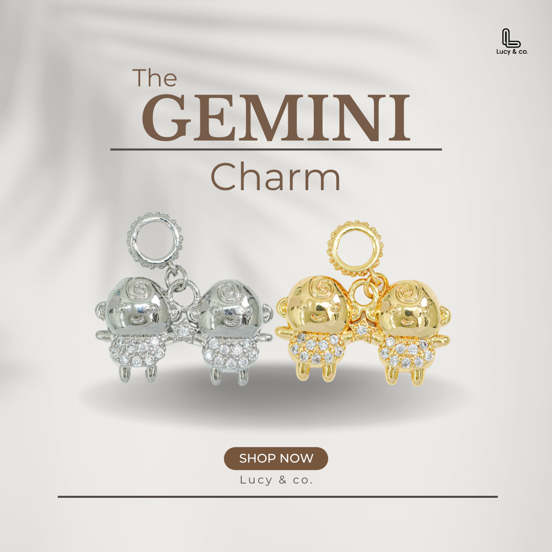 Lucy&co - Gemini Charm - Lucy and Co